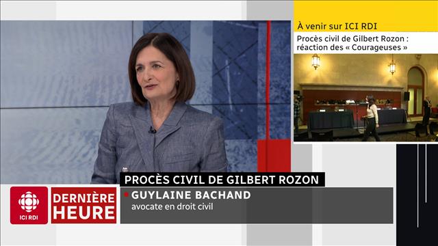 Procès civil de Gilbert Rozon au Québec : résumé et analyse de la ...