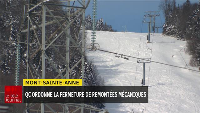 Le début de la saison de ski reporté au Mont-Sainte-Anne | Radio-Canada