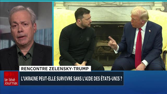 Une scène aussi rare que spectaculaire dans le bureau ovale à la Maison ...