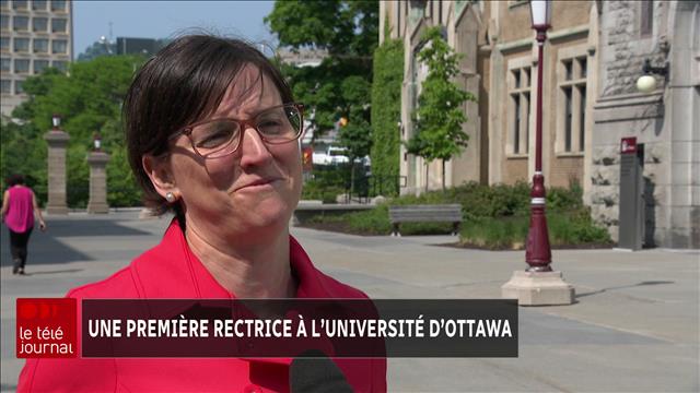 Marie-Eve Sylvestre, nouvelle rectrice de l’Université d’Ottawa | Radio-Canada