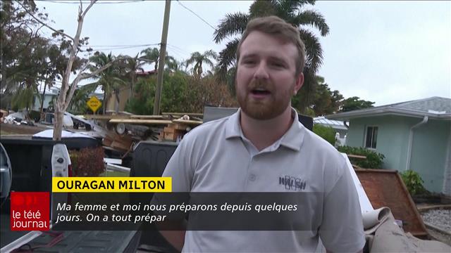 Ouragan Milton : une autre tempête fonce sur la Floride | Radio-Canada