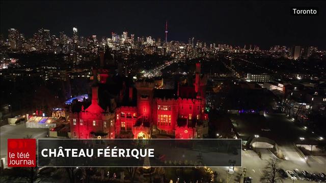 À Toronto, un château féérique pour les Fêtes | Le téléjournal avec ...