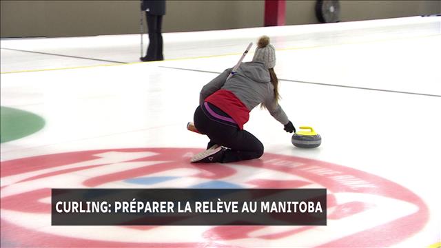 Curling: préparer la relève au Manitoba | Le téléjournal Manitoba