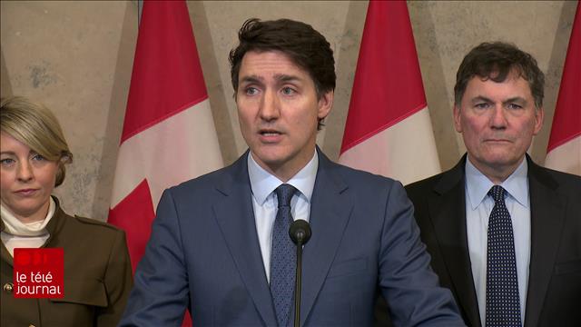 Le message de Justin Trudeau aux Canadiens : « Lâchez pas » | Radio-Canada