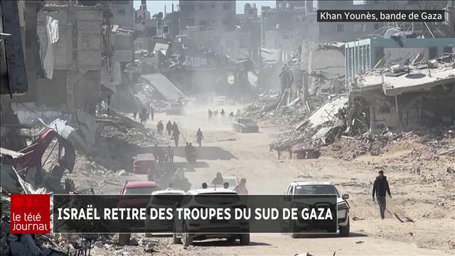Retrait partiel des troupes israéliennes de la bande de Gaza | Radio-Canada