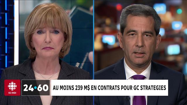 24.60 : contrats de 239 millions $ pour GC Strategies | Radio-Canada