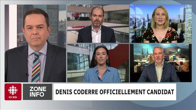 Chefferie du PLQ : Denis Coderre finalement candidat | Zone info
