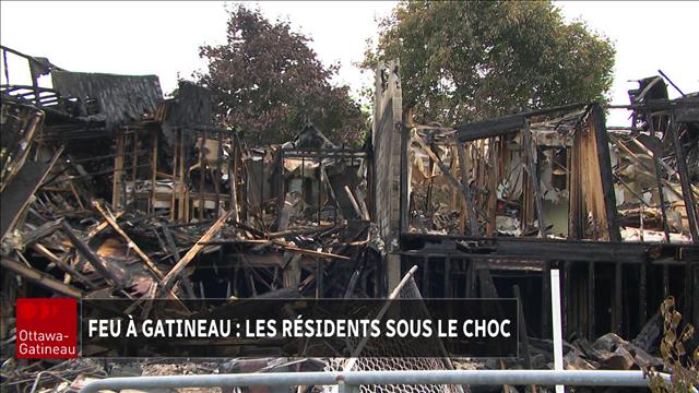 Incendie à Gatineau : la cause restera inconnue | Radio-Canada