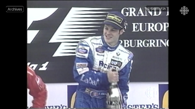 En 1996, Jacques Villeneuve remporte son premier Grand Prix de formule ...