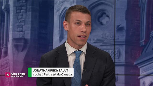 Cinq chefs, une élection : Jonathan Pedneault en entrevue | Radio-Canada