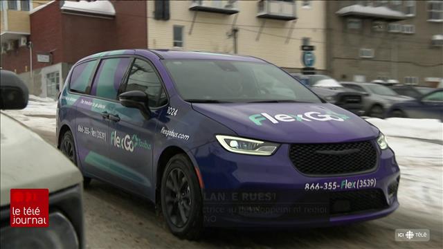 Flex Go vient d'effectuer son 1000e raccompagnement à Edmundston | Le téléjournal Acadie