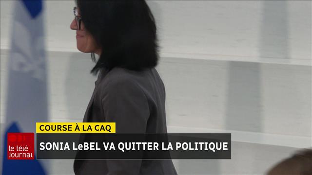 Sonia LeBel quittera la vie politique à la fin de son mandat | Radio-Canada