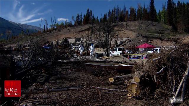 Feux de forêt : les résidents de Jasper constatent les dégâts | Le ...