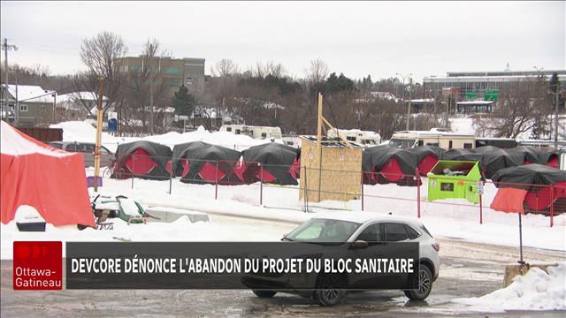 Devcore refuse d’abandonner le projet du bloc sanitaire | Le téléjournal Ottawa-Gatineau