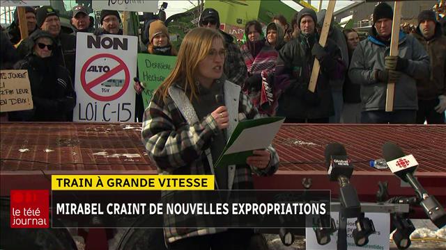 Train à grande vitesse : Mirabel craint de nouvelles expropriations ...