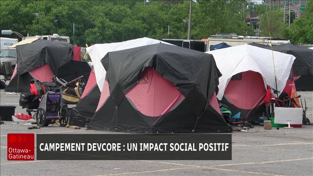 Campement Devcore : un impact social positif | Le téléjournal Ottawa ...