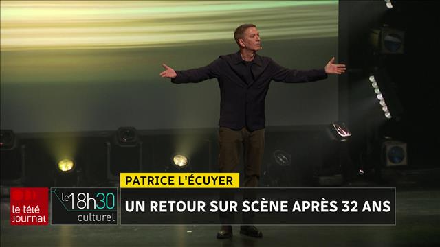 Patrice L’Ecuyer en solo sur scène : « C’est ça, ma drogue » | Radio-Canada