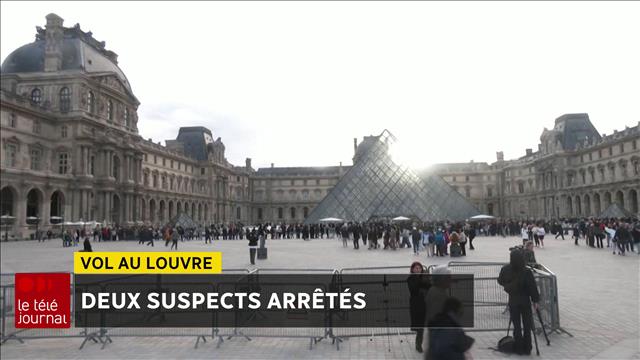 Deux suspects arrêtés pour le vol de bijoux au musée du Louvre | Radio ...