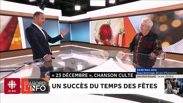 « 23 décembre », chanson culte | D’abord l'info week-end