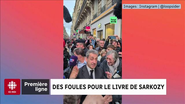 Nicolas Sarkozy accueilli par une foule et des militantes Femen pour ...