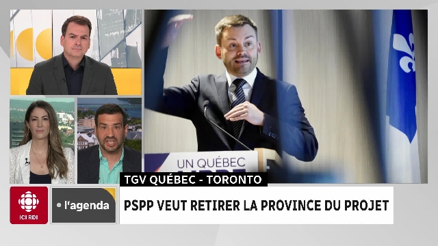 Le TGV Québec - Toronto compromis avec un gouvernement du PQ ? | Radio ...