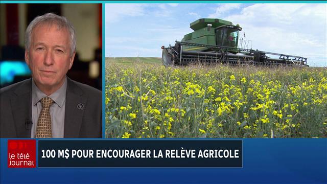 Québec veut encourager la relève agricole | Le téléjournal 18 h 30