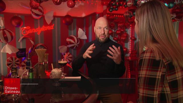 Visite du bar éphémère le Elf's Pub | Le téléjournal Ottawa-Gatineau