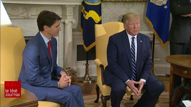 Poilievre dénonce « la faiblesse » de Trudeau | Le téléjournal avec ...