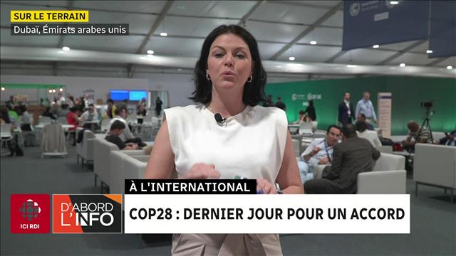 Ébauche de texte rejetée à la COP28 | Radio-Canada