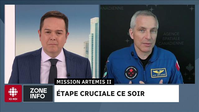 Mission Artemis II : entrevue avec l’astronaute David Saint-Jacques ...