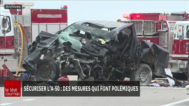 Les mesures de sécurité sur l'autoroute 50 suscitent des réactions | Le ...