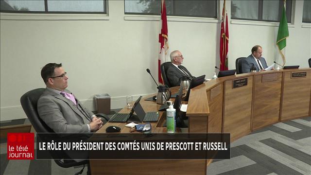 Entrevue avec le nouveau président des Comtés unis de Prescott et ...