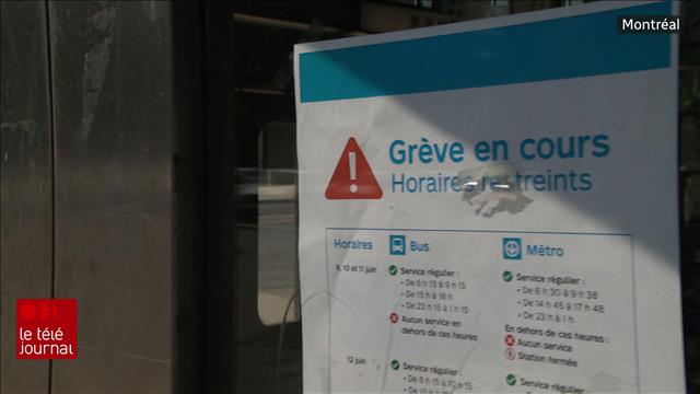 Grève à la STM : « On nous utilise comme levier auprès du gouvernement ...