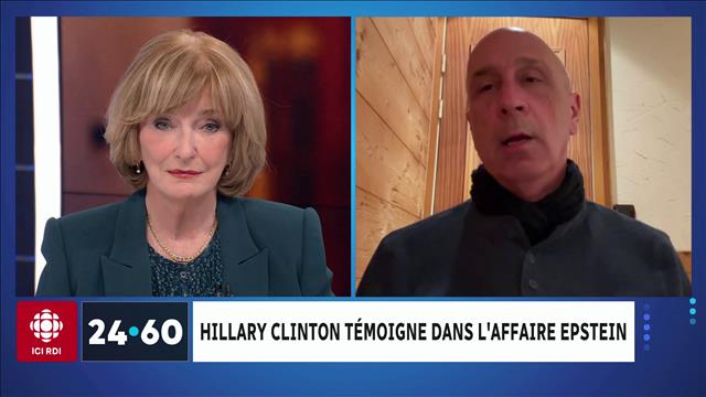 Hillary Clinton témoigne de sa relation avec Jeffrey Epstein | Radio-Canada