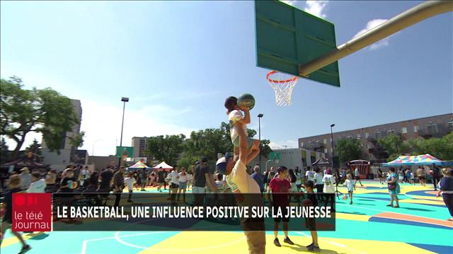 Le basketball, influence positive sur la jeunesse | Le téléjournal Manitoba