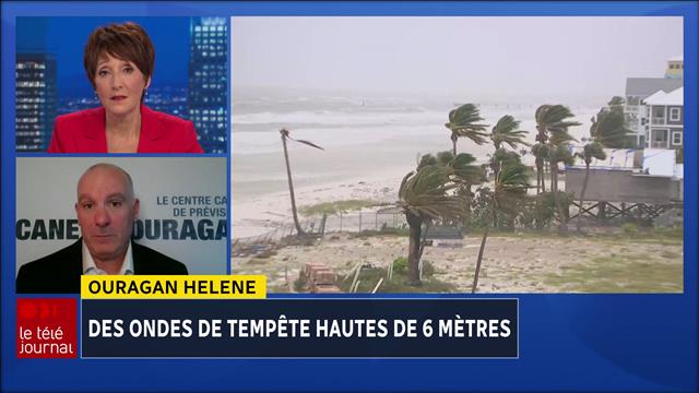 Ouragan Helene : la Floride sur un pied d’alerte | Le téléjournal avec ...