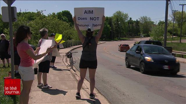 Mur contre le bruit d'AIM : des Monctoniens septiques | Le téléjournal ...