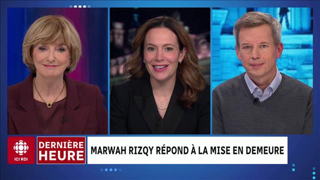 Marwah Rizqy répond à la mise en demeure de Geneviève Hinse | 24•60