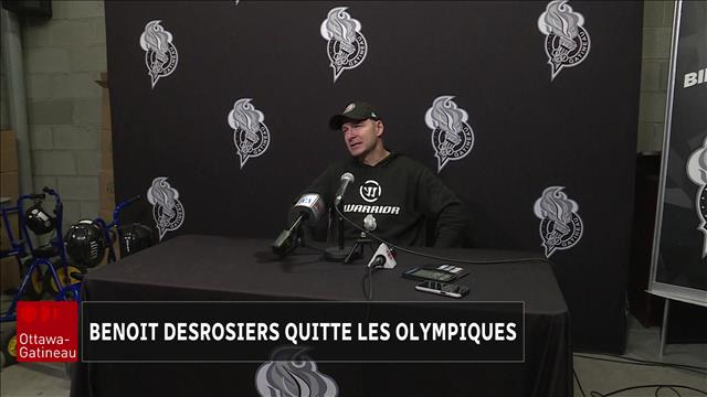 Benoit Desrosiers quitte les Olympiques pour « un nouveau défi ...