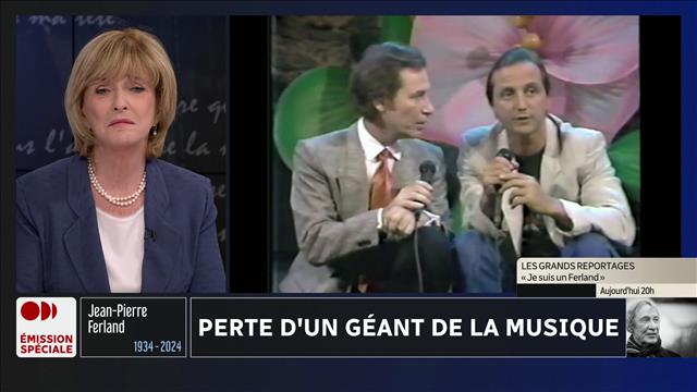 Claude Dubois réagit au décès de Jean-Pierre Ferland | Radio-Canada
