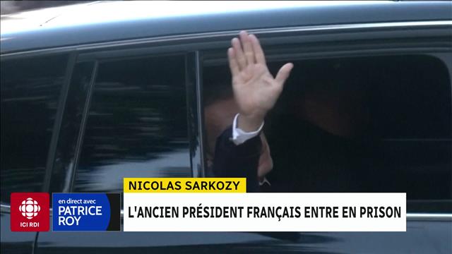 L'ex-président français Nicolas Sarkozy entre en prison | Le ...