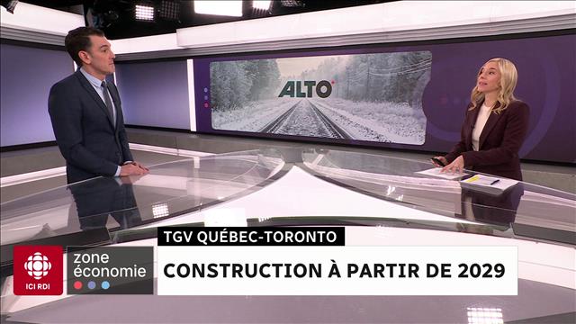 TGV : le premier segment entre Montréal et Ottawa | Radio-Canada